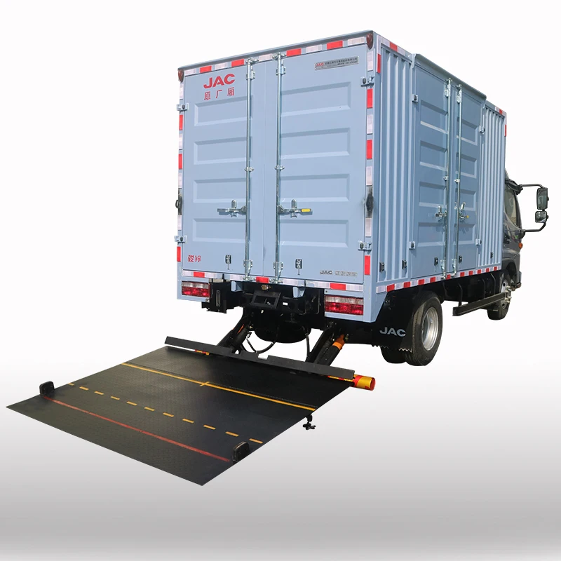 Hydraulic Container Truck Tail Lift Platform Dump Hoist - Buy Box Truck ...