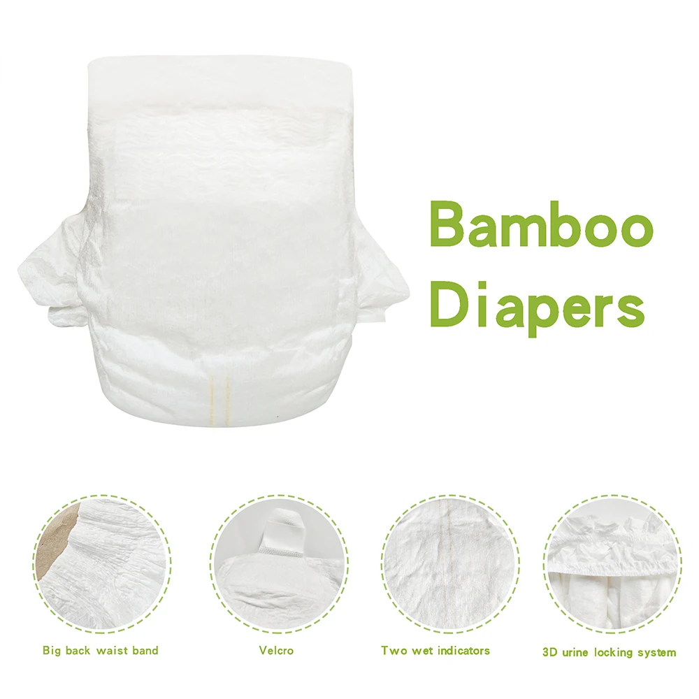 High Quality Sap And Super Absorbing 100% Biodegradable Bamboo Nonwoven ...