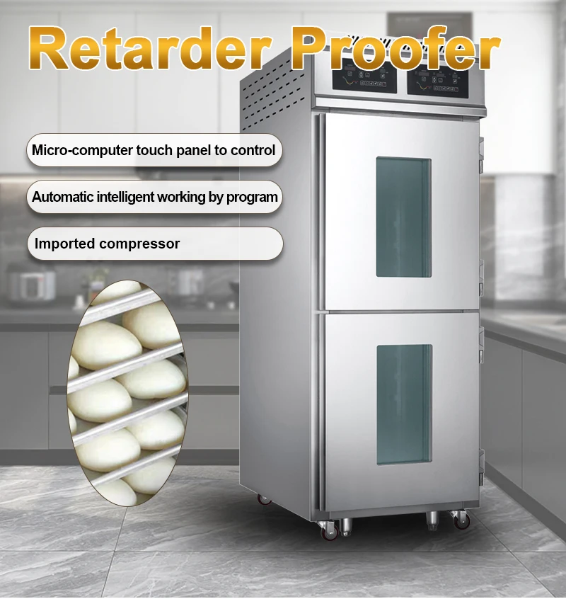 36 Trays -10~5 Centigrade Full Body Stainless Steel Bread Making ...