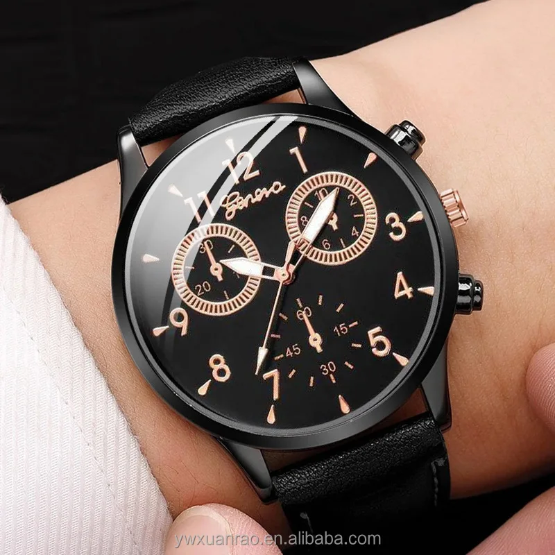 6042 New Arrival Men's Business Watches Numbers Men Quartz Watch ...