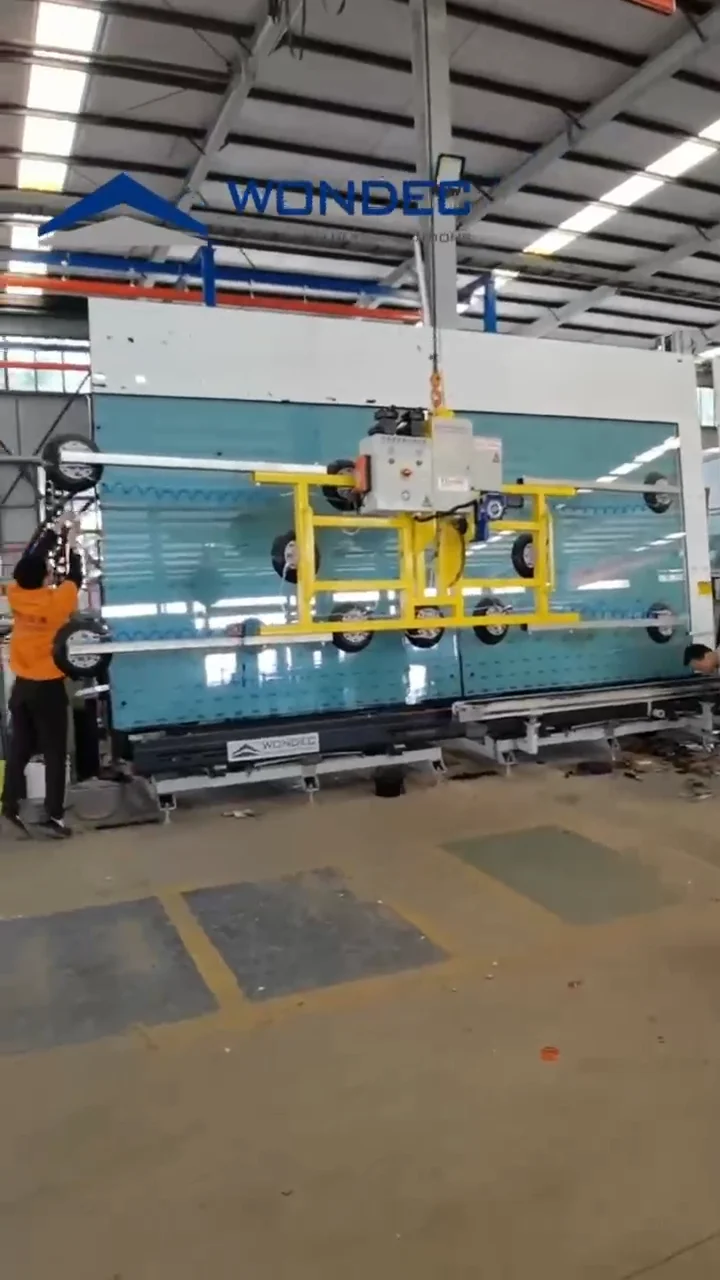 Cantilever Crane Pneumatic Glass Handling Manipulator Loading And ...