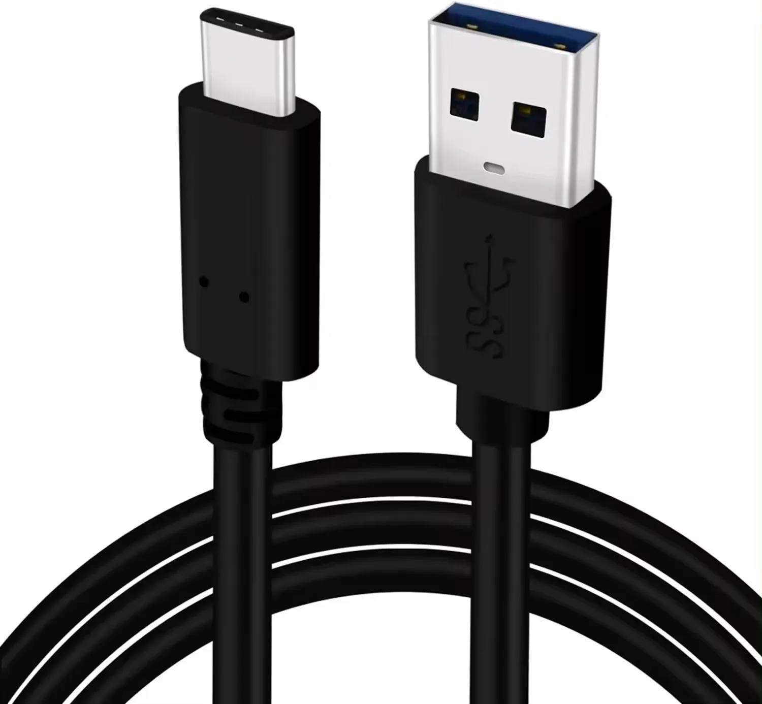 USB to USB C Cable 3FT, USB 3.0 5Gbps High Speed Data Cable 3A Fast ...