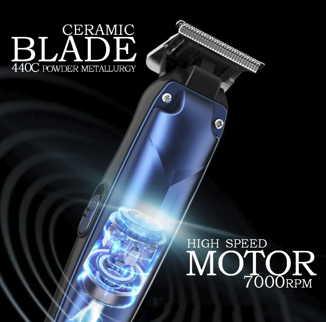 Factory 2024 New 2000mah Battery Heavy Duty Professional Hair Trimmer ...