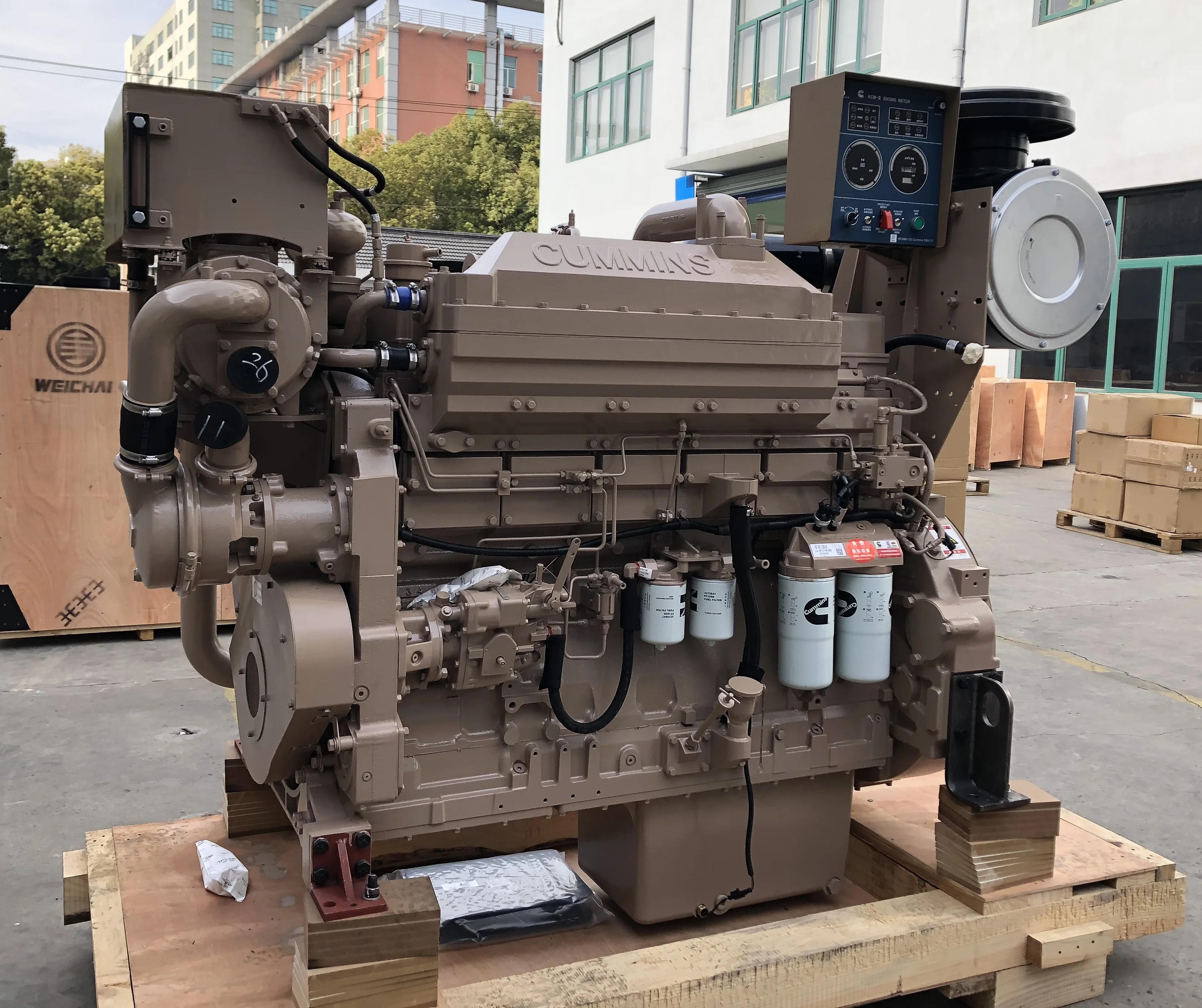Cummins Marine Engine KTA19-M3 477kw/1800rpm Kta19 Marine Engine Kta19 ...