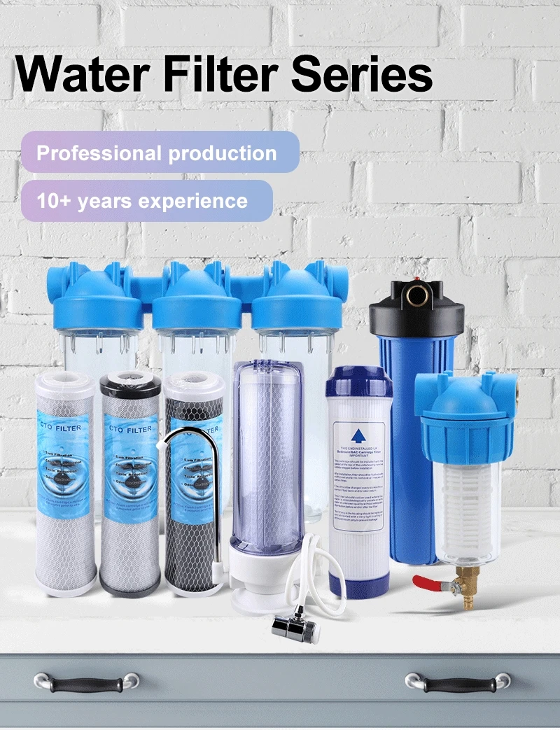 Single Stage Plastic Water Filter Housing 10 Inch Water Purifier ...