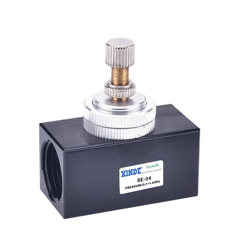 High Quality One-way pneumatic flow control valve RE/KLA throttle KLA ...