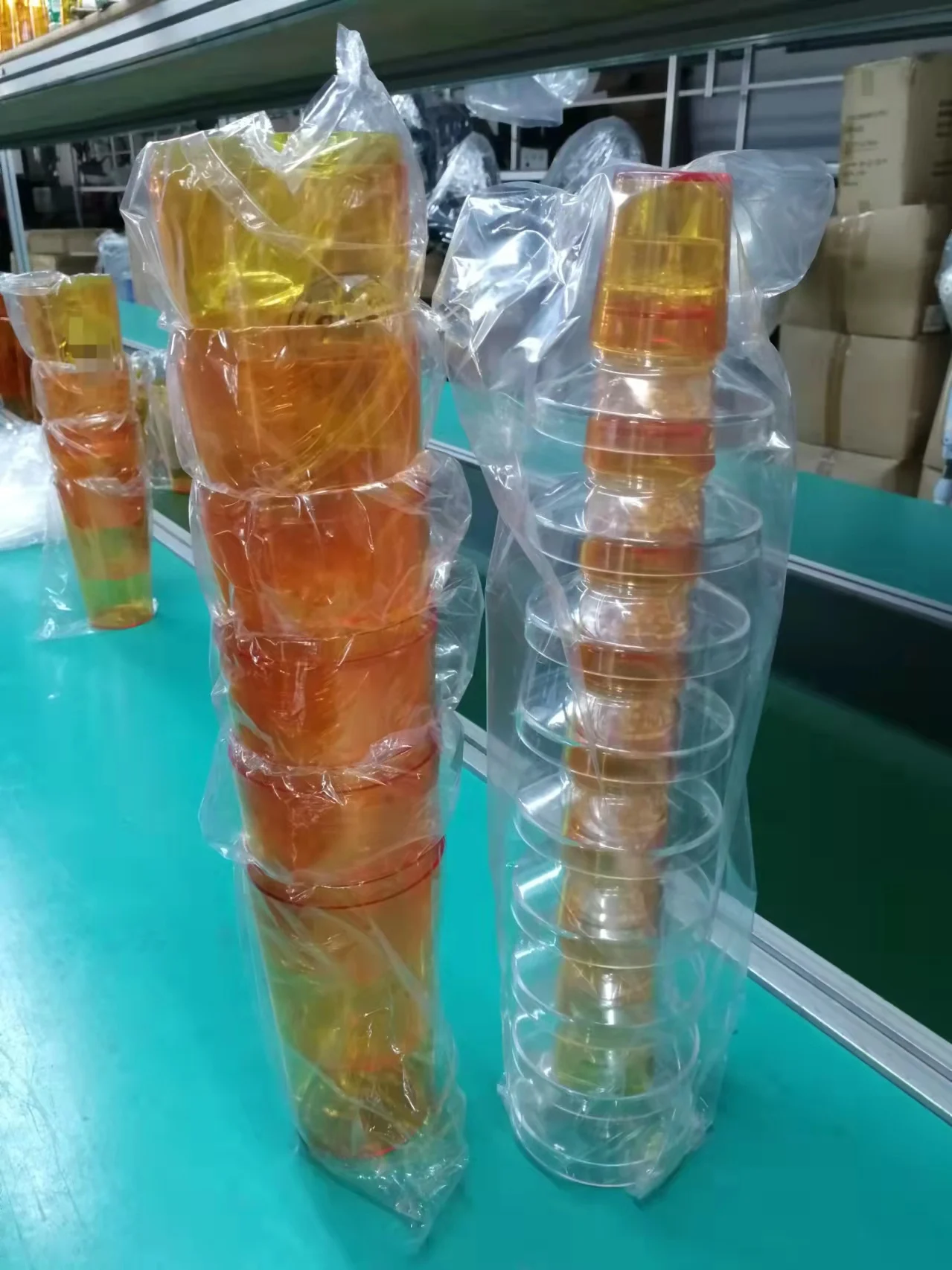 20oz Cocktail Shaker Transparent Drink Mixer Hand Cup Sherry Gin Glass ...