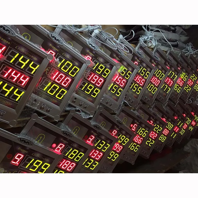 Snooker Table Accessories Electronic Scoreboard With Remote Control ...