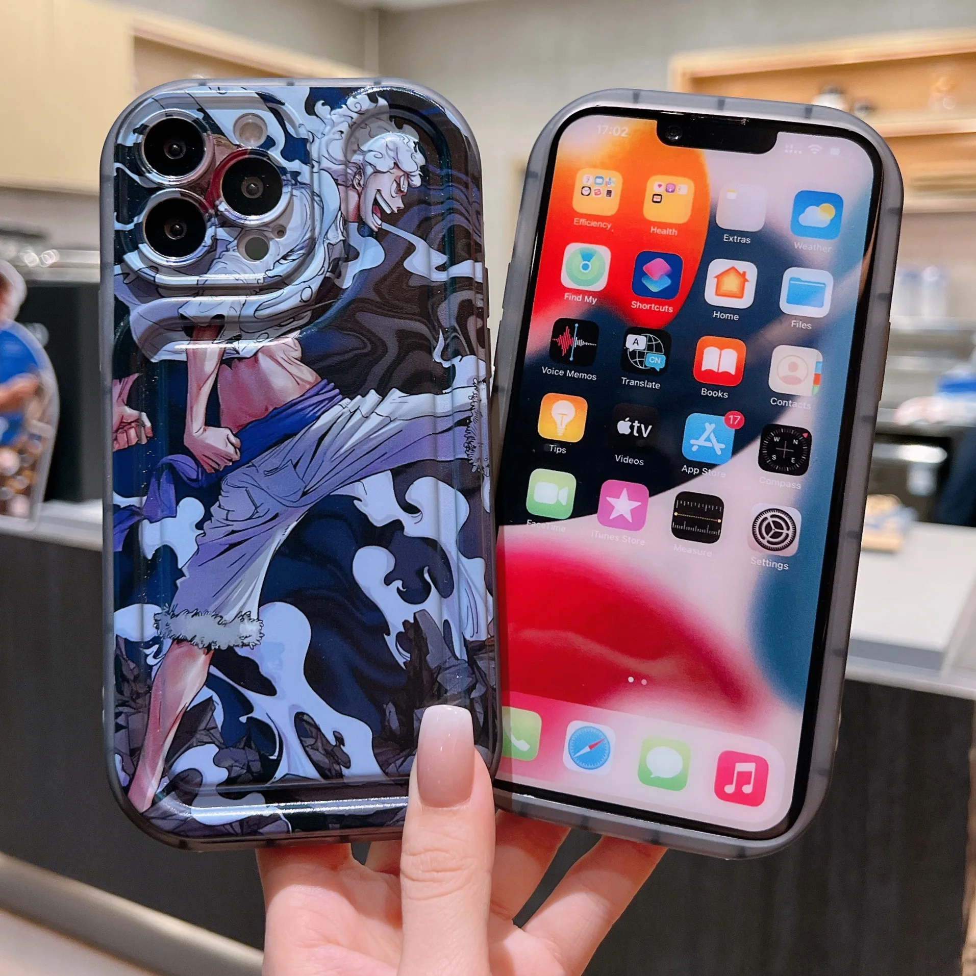 Luffy Gear 5 One Piece Is Suitable For Apple 14 Mobile Phone Case Lens ...