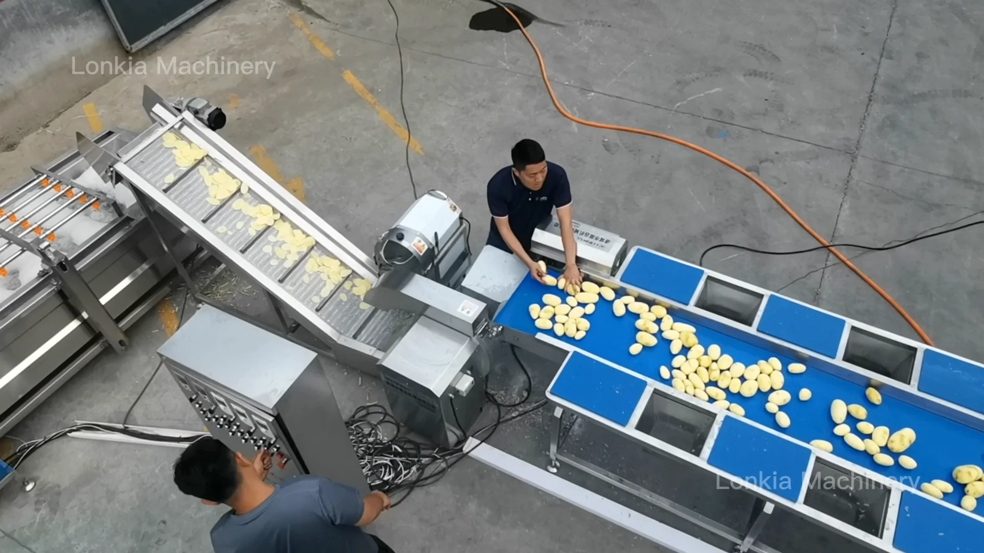 Factory Price Chips Frying Machine Potato Chips Production Line Potato