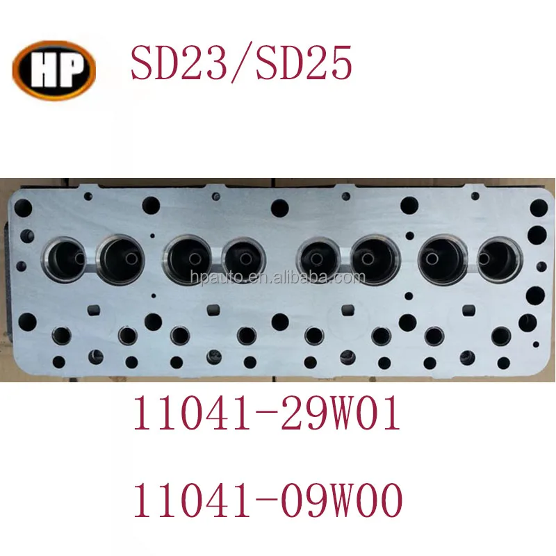 Sd23 Sd25 Diesel Engine Cylinder Head For Nissan 11041-09w00 11041 ...
