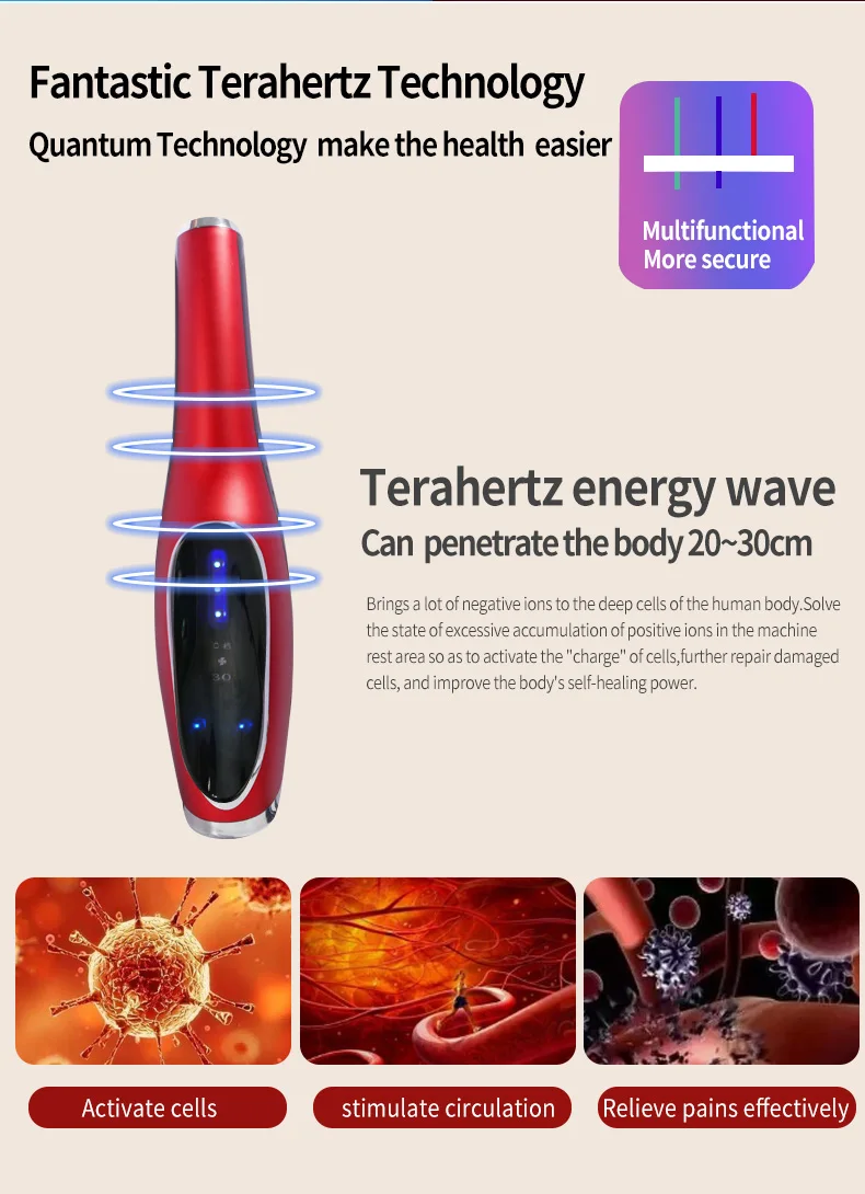 Thz Products Pain Relief Device Portable Equipment Terahertz ...