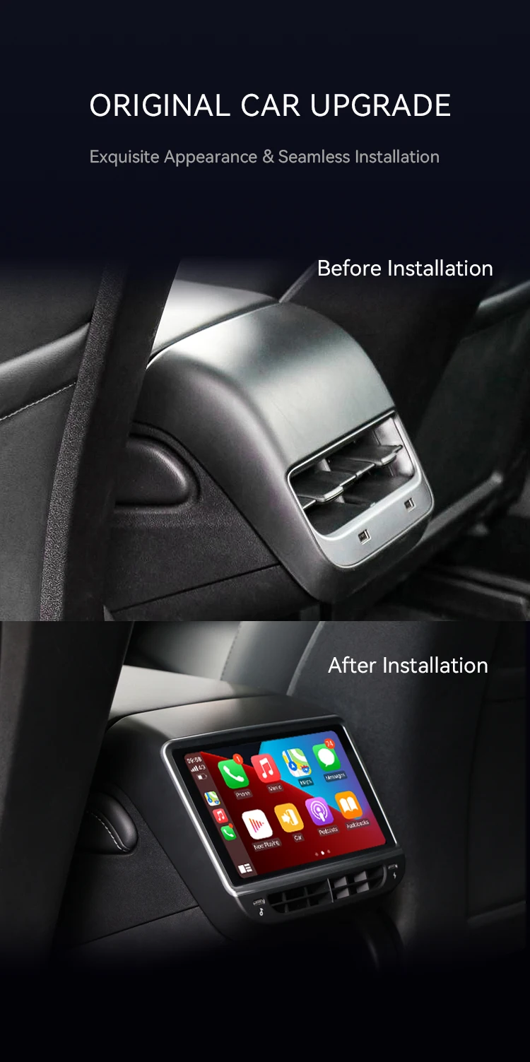 Tls Tesla Display Multimedia Player Rear Seat Entertainment System 7.0 ...