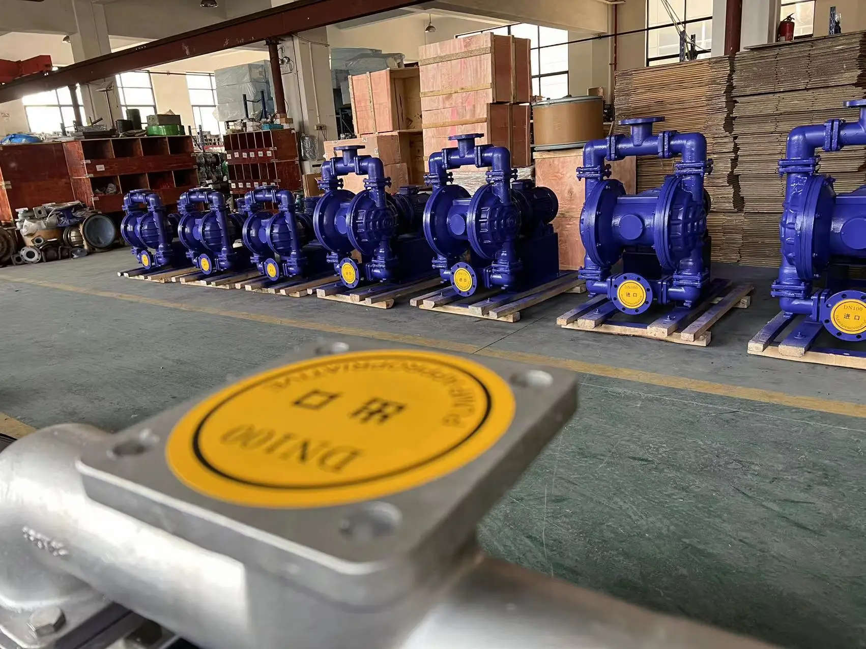 DBY Series Electric Diaphragm Pump Low Noise High Efficiency Motor ...