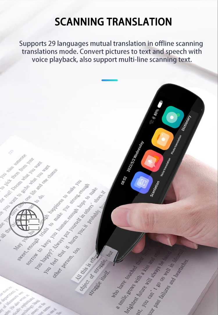 ITranstalk Smart Highlighter Translator Pen - Scan & Translate 134 ...