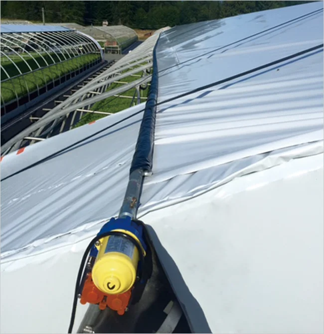 MAXPOWER Greenhouse Film - Efficient Ventilation Solutions