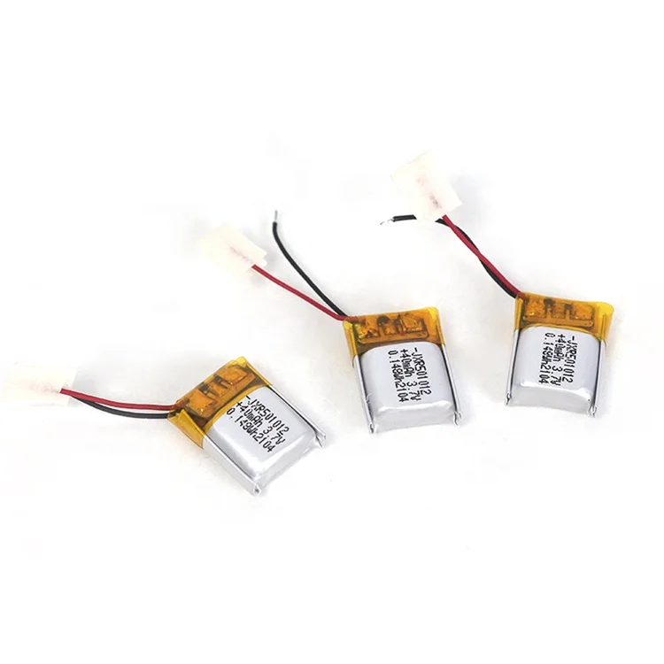 Kc Ul 501012 3.7v 40mah Rechargeable Mini Lithium Polymer Battery With ...