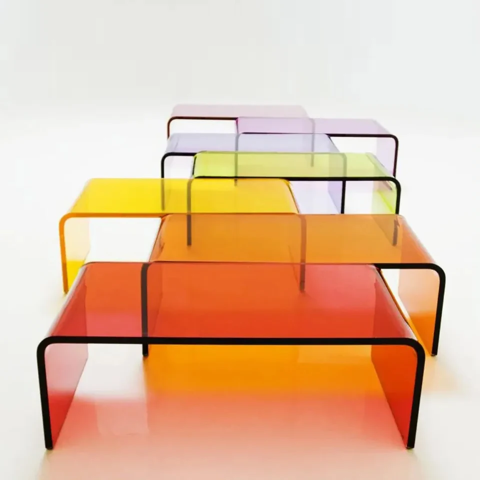 Acrylic Computer Desk,Casual Work Design,Lazy Function,Creates A ...