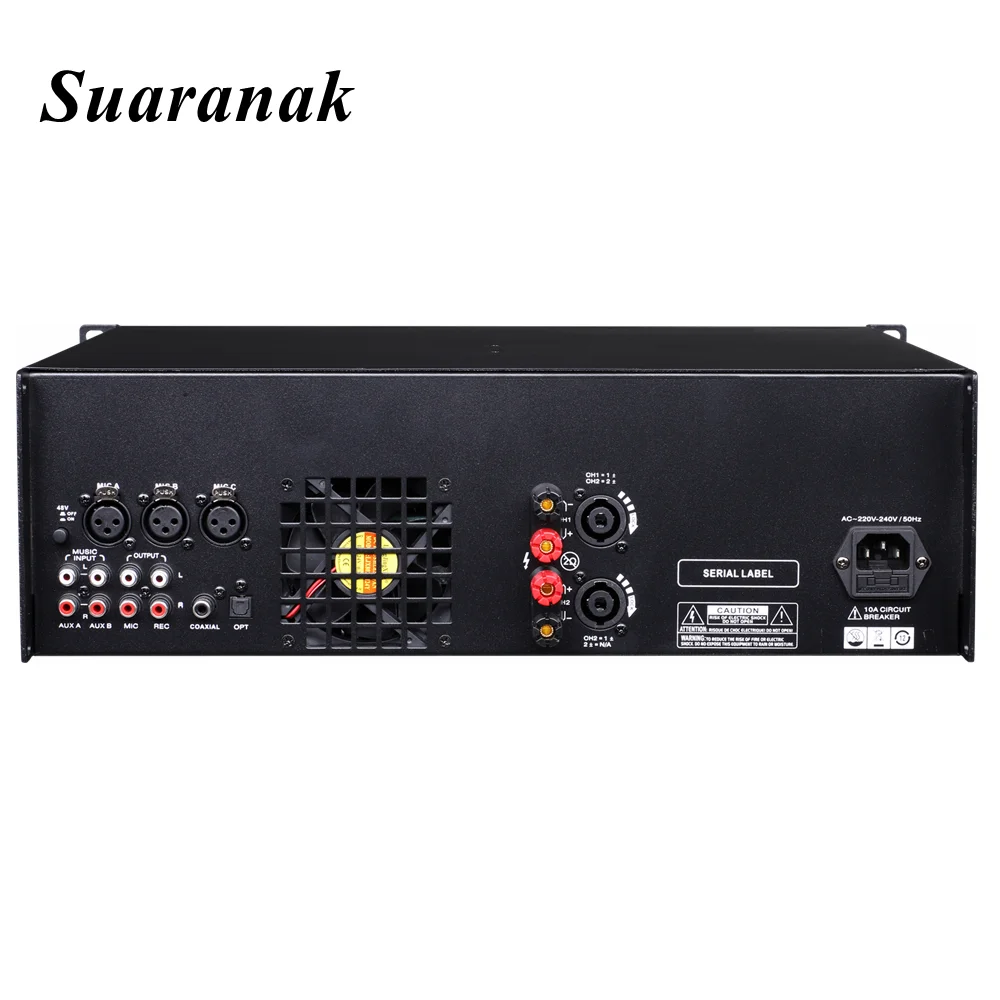 Professional OK 2 Channel Amplifier Kit - 400 Watts Power