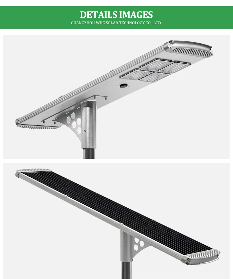 IP65 Outdoor All in One Solar Street Lamp - 30W to 120W