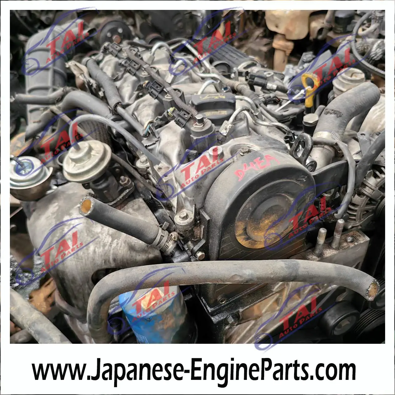 Genuine Used Complete Engine 2.0l D4ea Engine With Gearbox For Hyundai ...