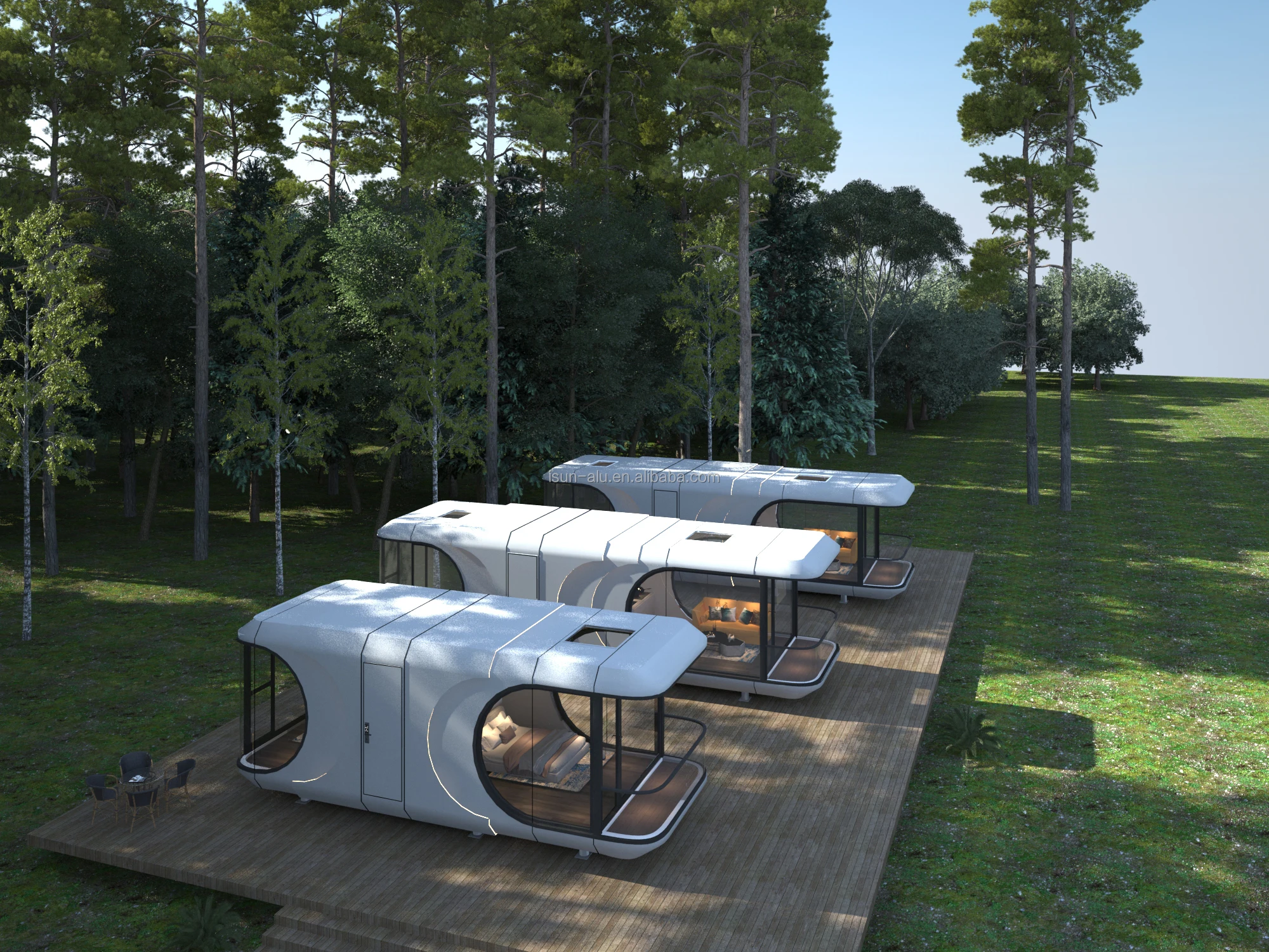 Modular Home Vessel House Space Capsule House Tiny Homes Ready To Ship ...