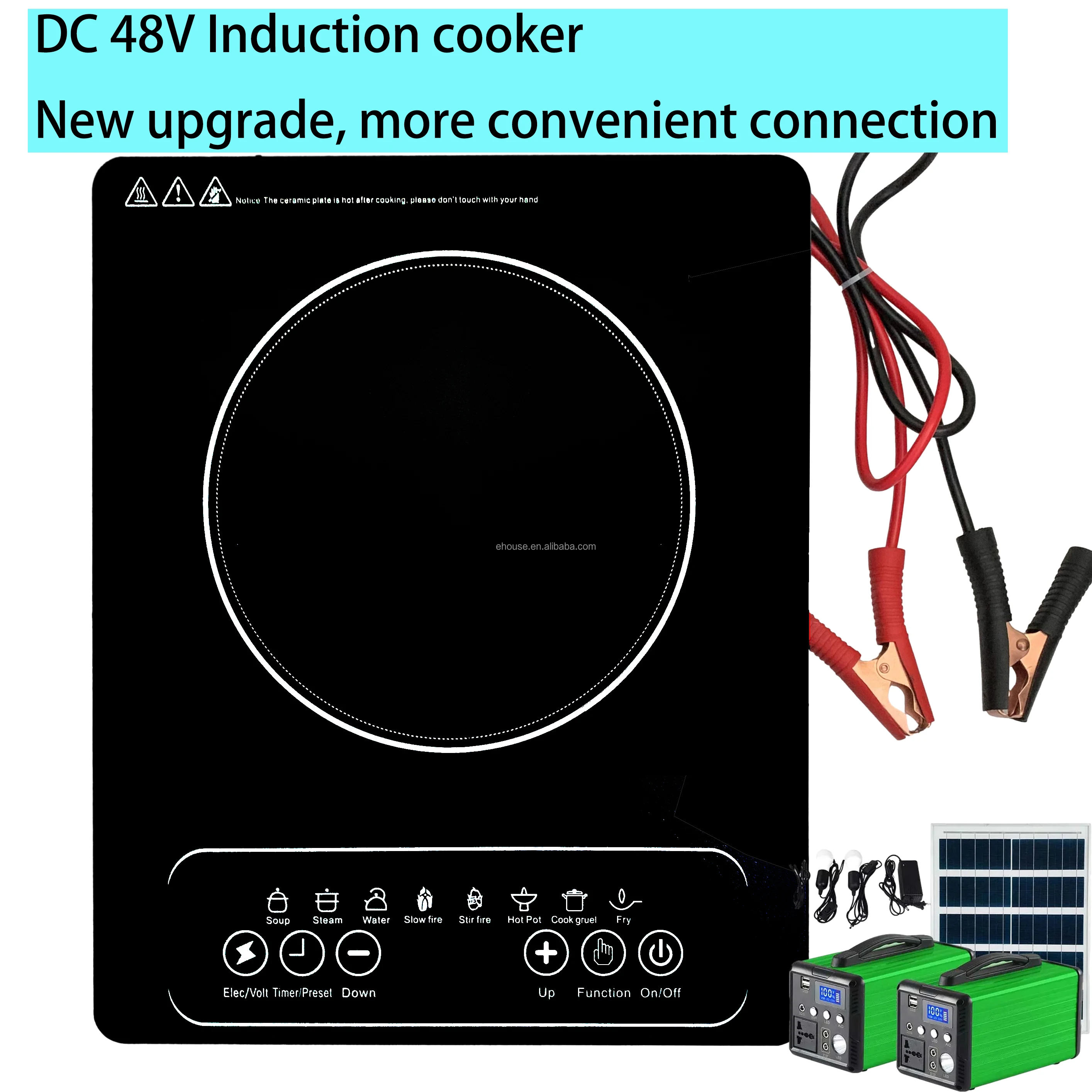 Dc24v/48v High Current Photovoltaic Solar Cell Power Supply Induction ...