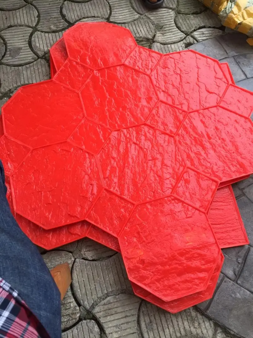 Mold for Stamping Cement Wood Texture Concrete Stamp Mold Leather ...