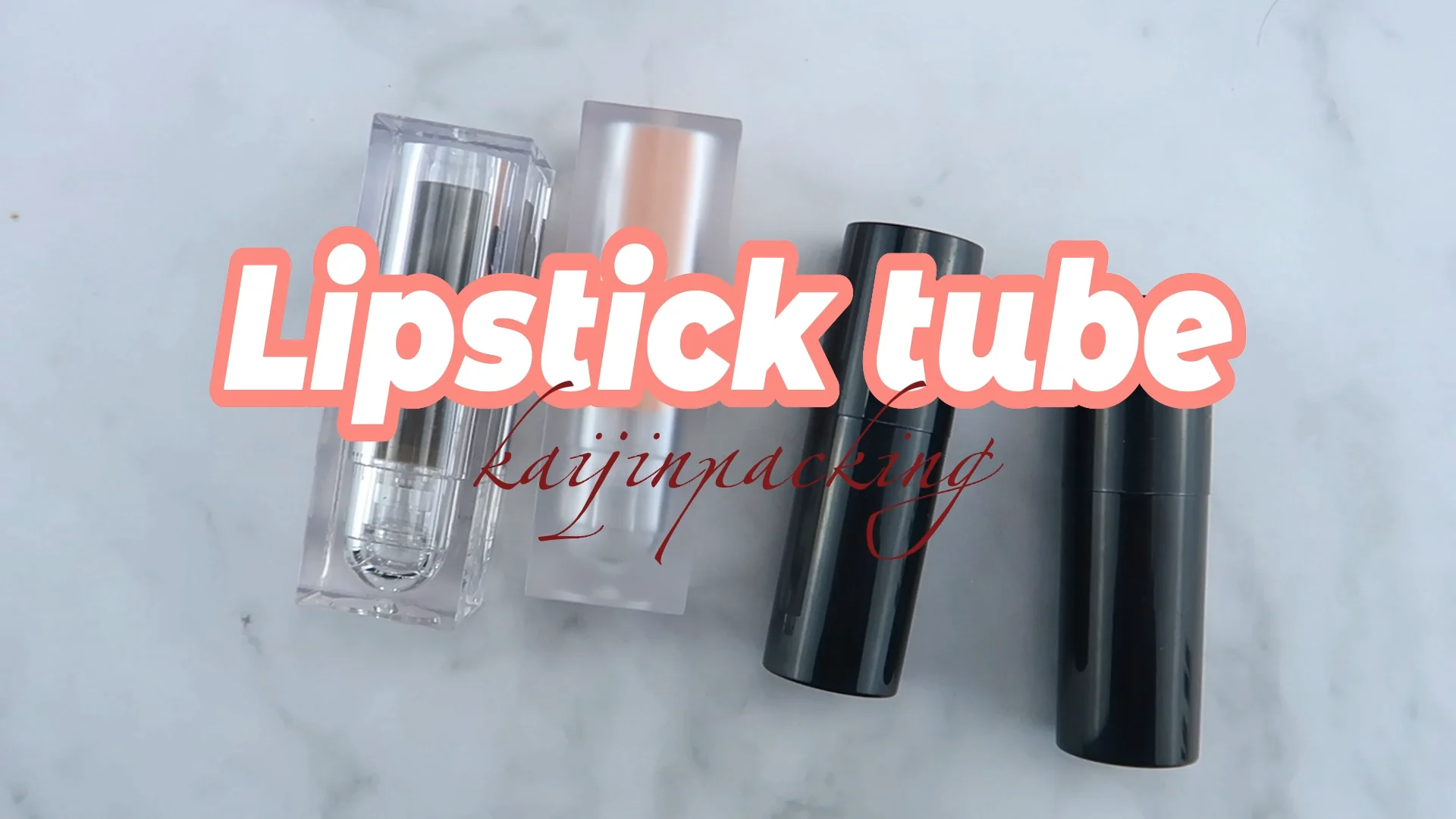 Cosmetic Replacement Core Empty Lip Balm Plastic Lipstick Container ...