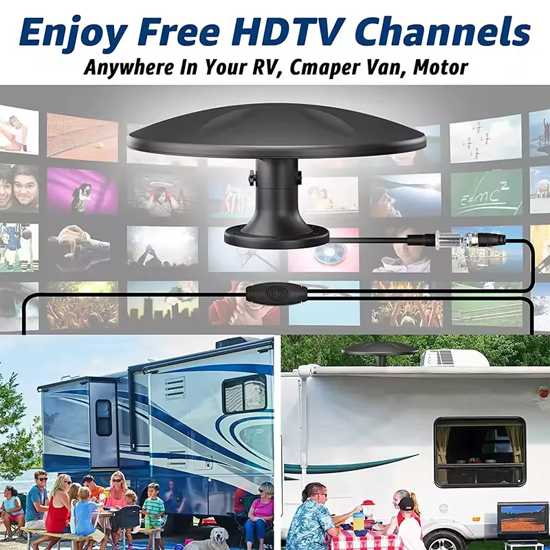 Best Long Range Omni-directional Reception Outdoor HD Digital RV TV ...