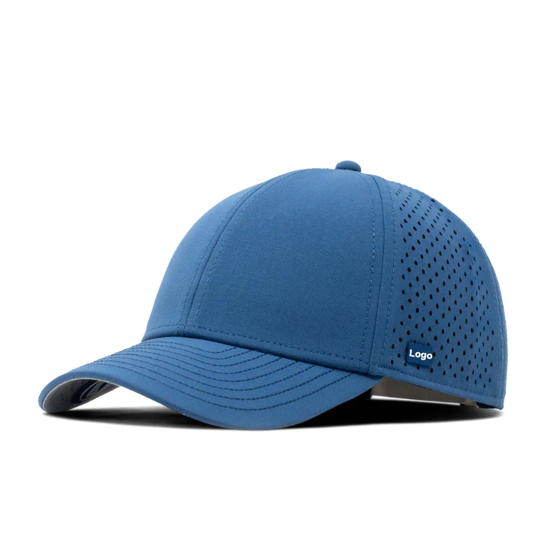Custom Melin Style 6 Panel Perforated Gorras Golf Baseball Cap Pvc ...