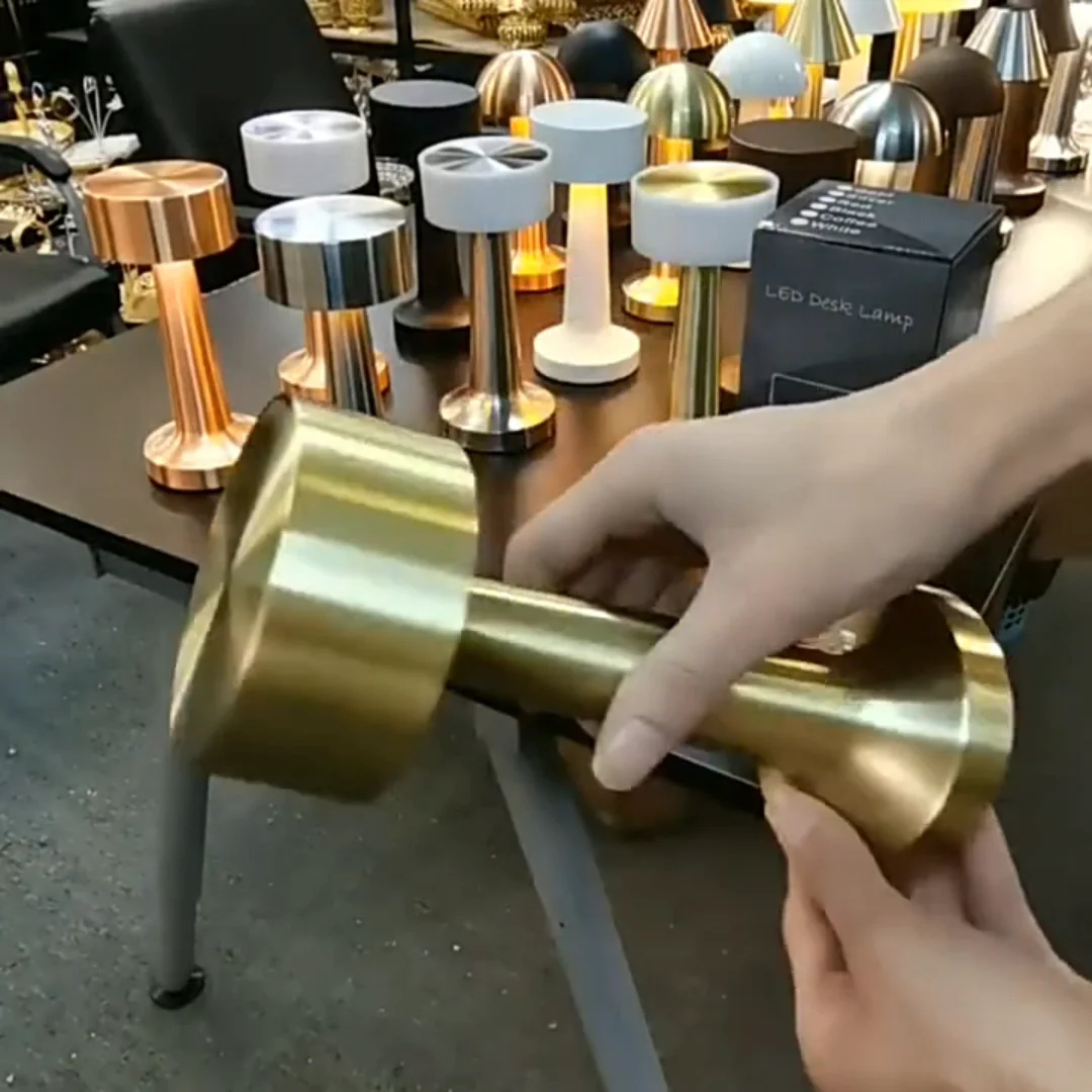 Modern Touch Dimmable Usb Rechargeable 32000mah Table Light Lamps Hotel ...