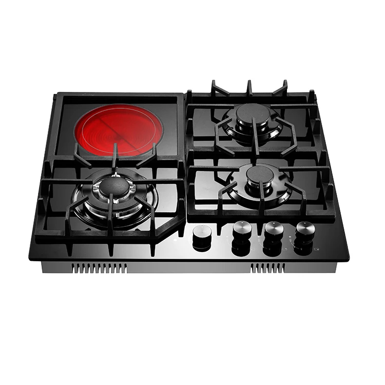 Gas Stove with Butane & Battery Backup for Reliable Cooking