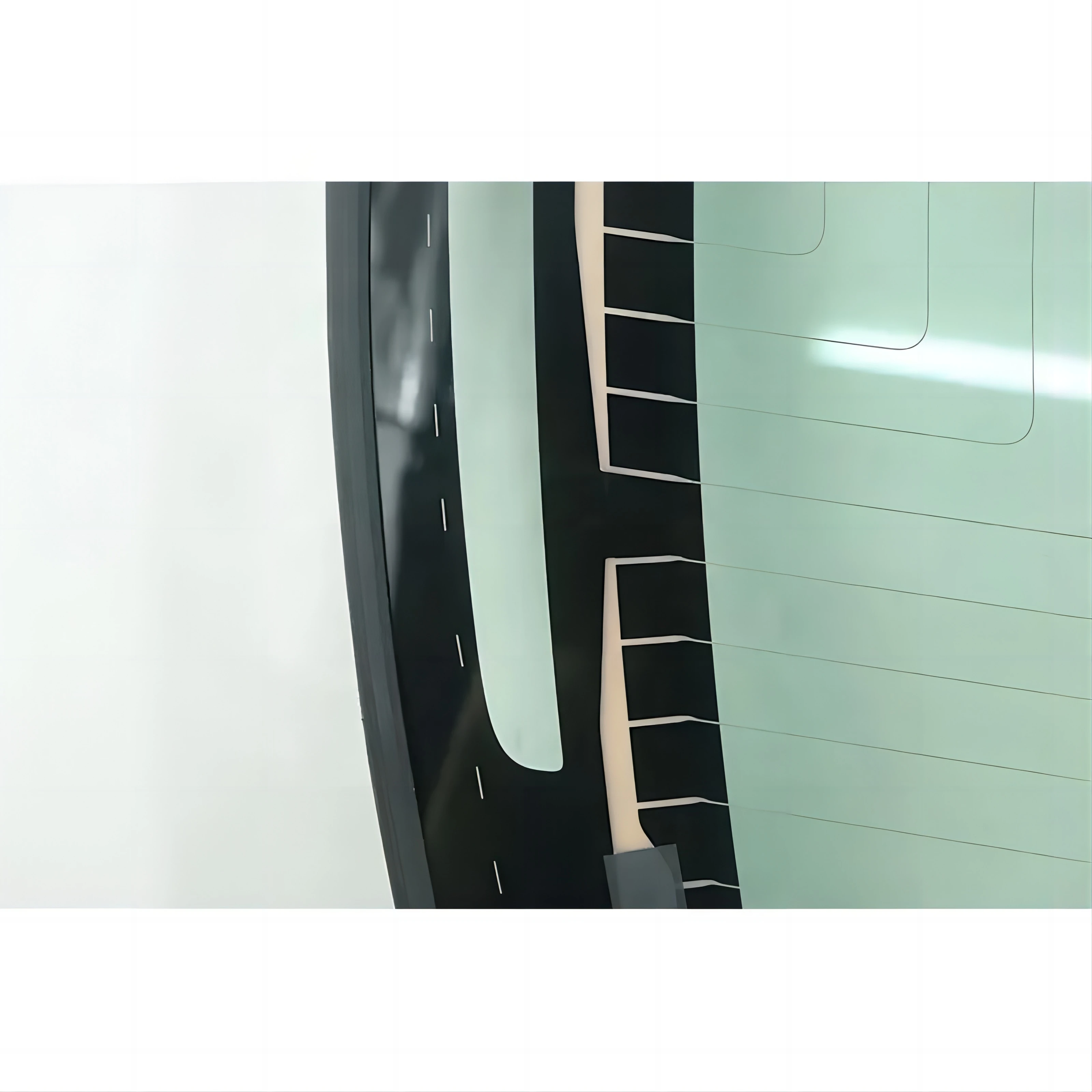 Tesla Model 3 Rear Windshield Glass 1472925-00-B