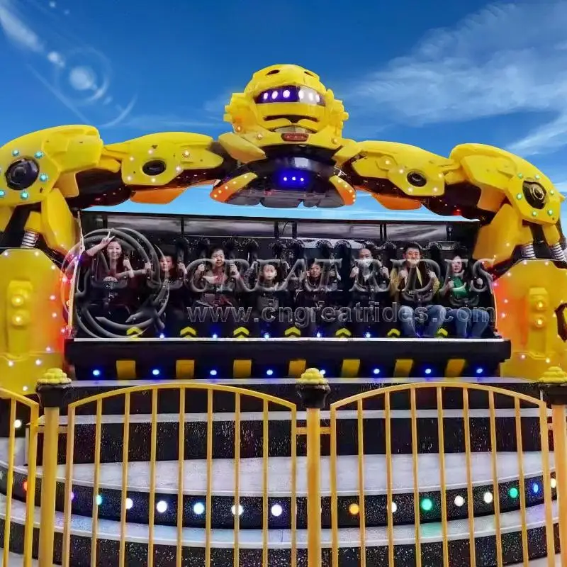 Smart Investment Amusement Rides Funfair Robocop Rides For Adult ...