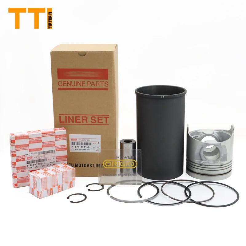 6HK1 Liner Kit & 6HH1 Piston Rings for ISUZU Diesel Engines