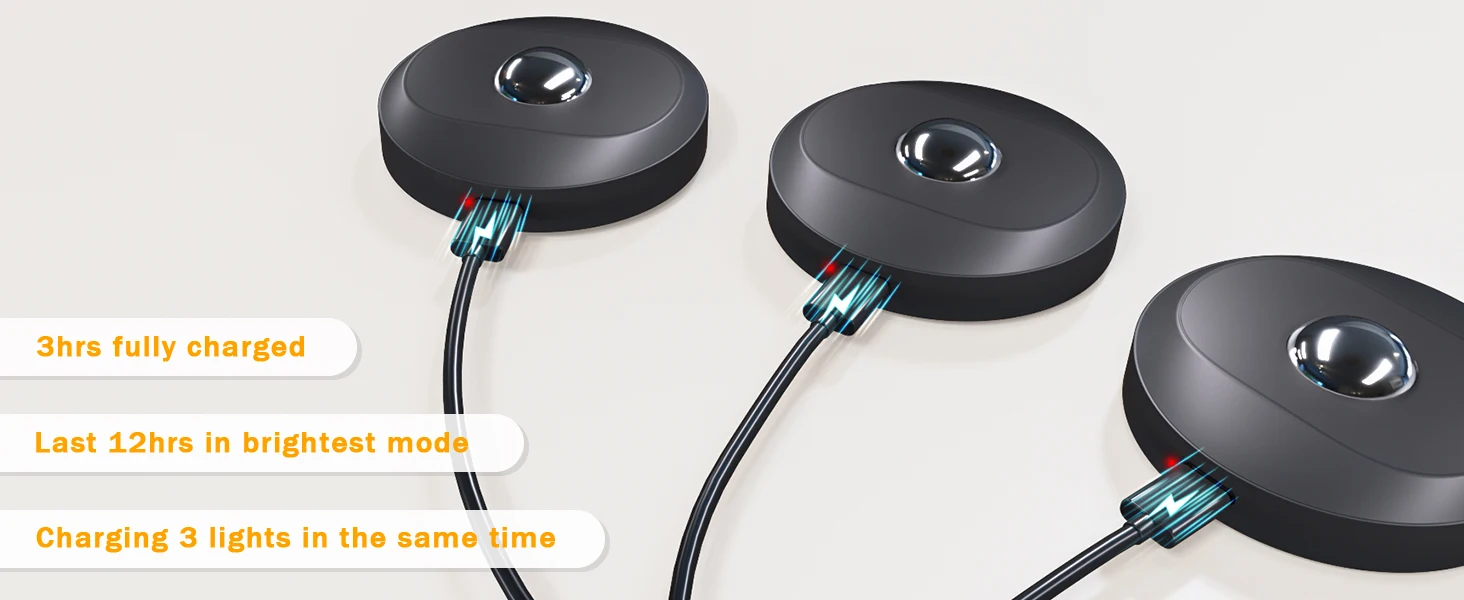 Rechargeable CCT LED Puck Lens Light With Touch and Remote Control ...