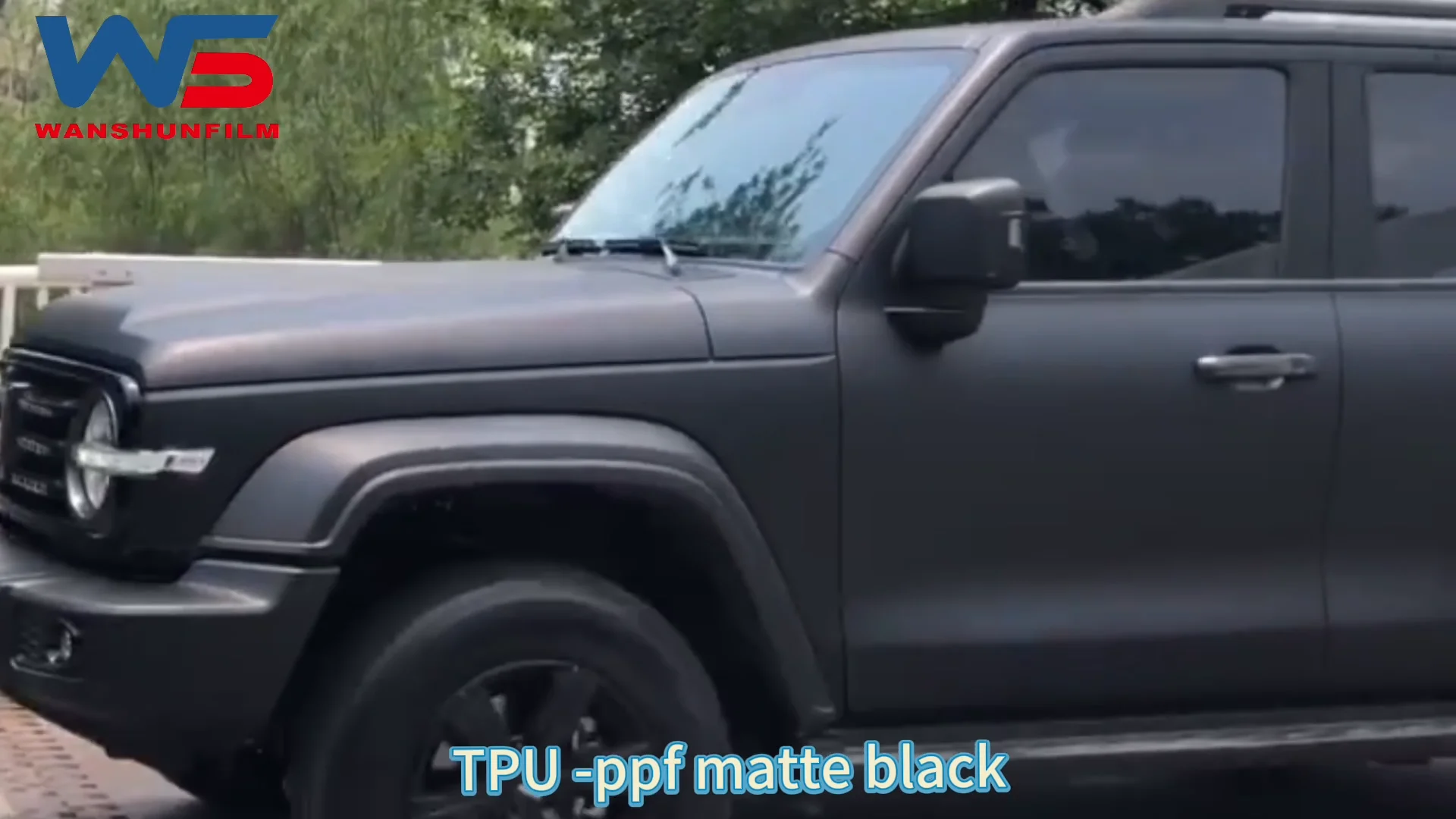 1.52*15m Black Matte Self Healing Tpu Ppf Paint Protection Car Scratch ...