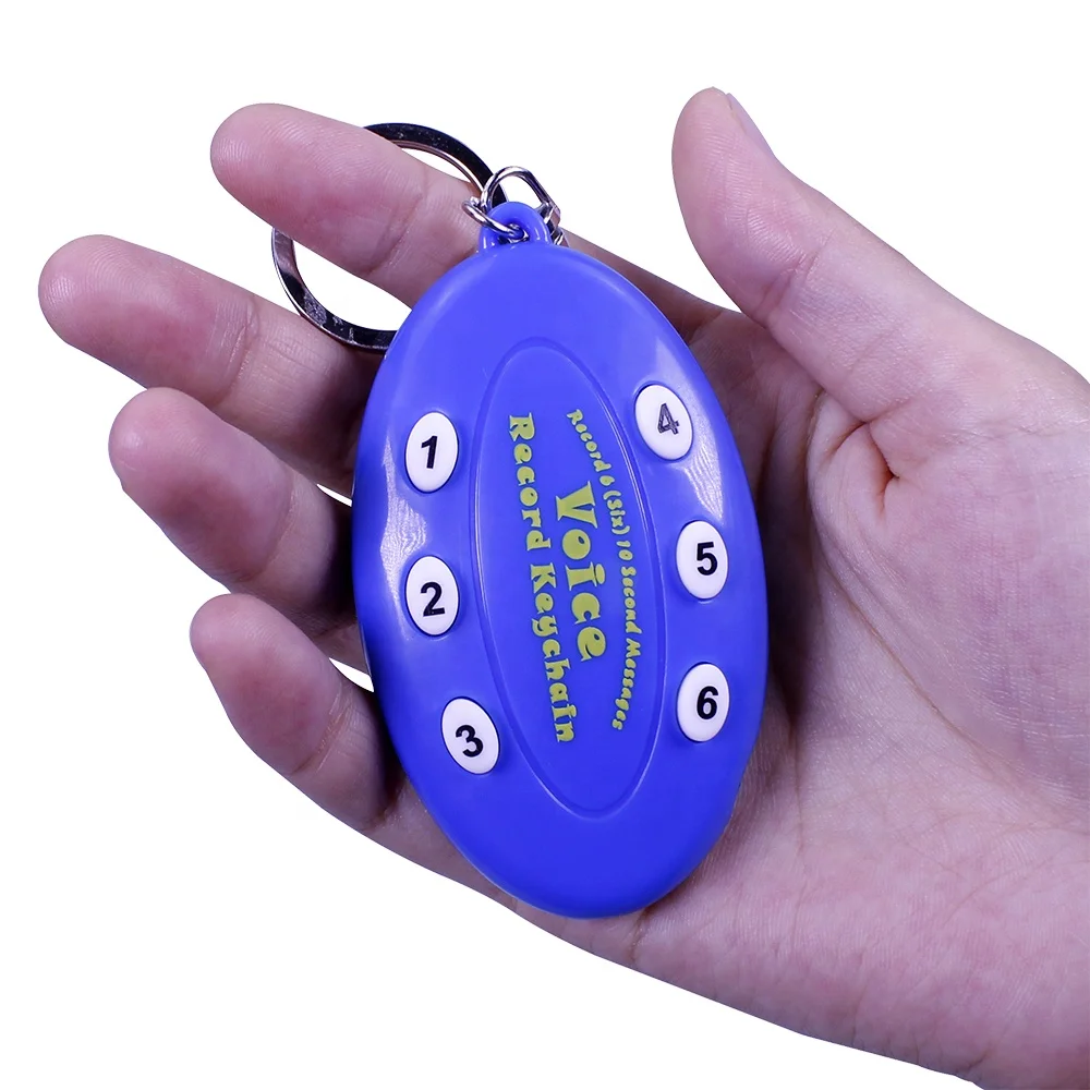 Customizable Voice Recorder Keyring - Perfect Promotional Gift