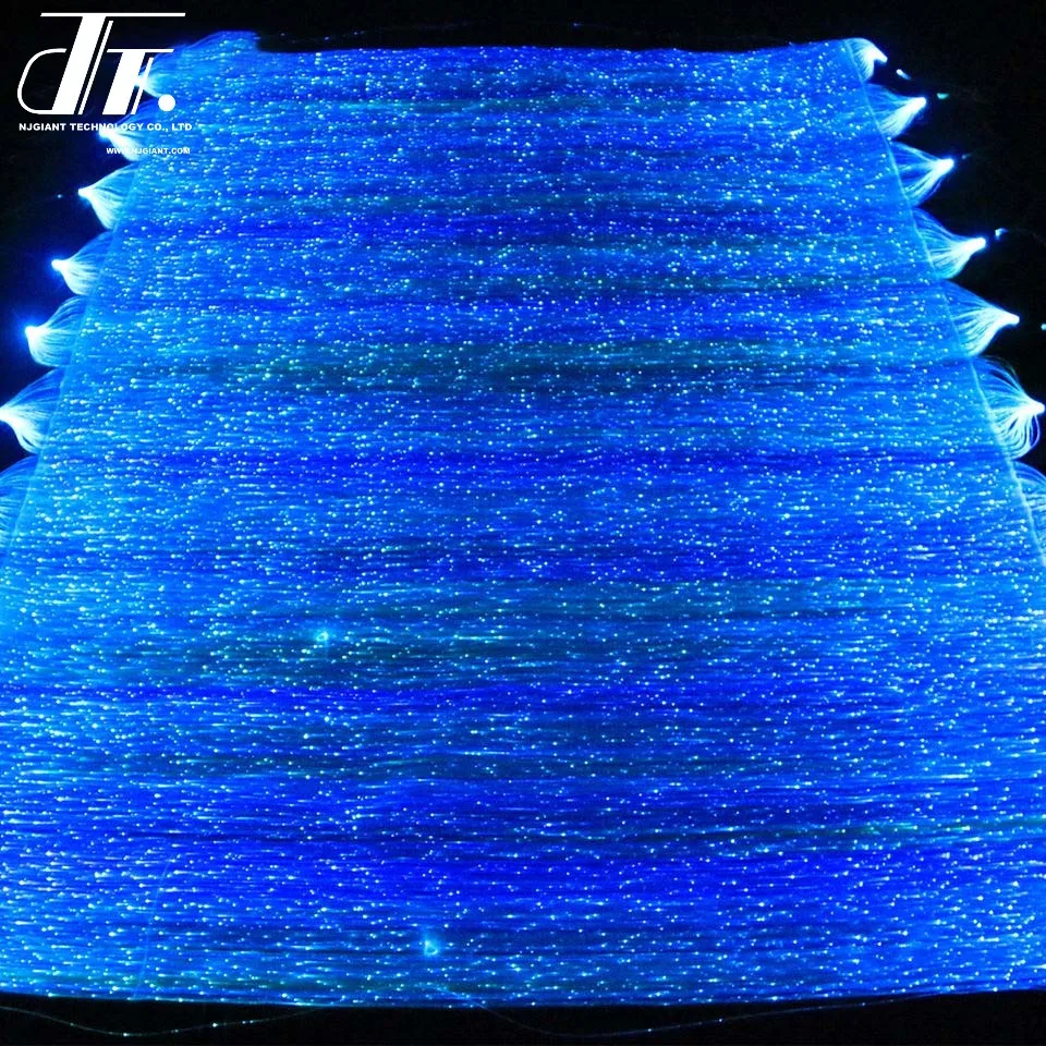 LED Luxury Luminous Dress Raw Material - Fiber Optic Textile Fabric