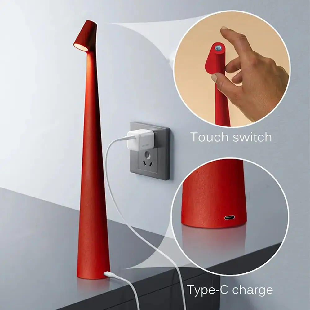 Sml Simple Africa Touch Dimming Vintage Portable Table Sensor Lamp Usb ...