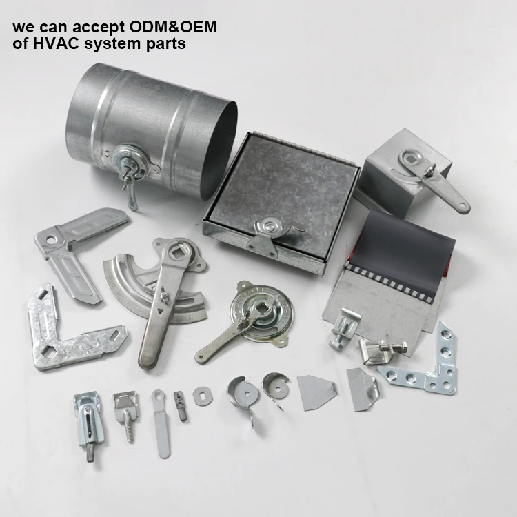 HVAC Accessories - Galvanized Steel TDF Duct Flange Corner