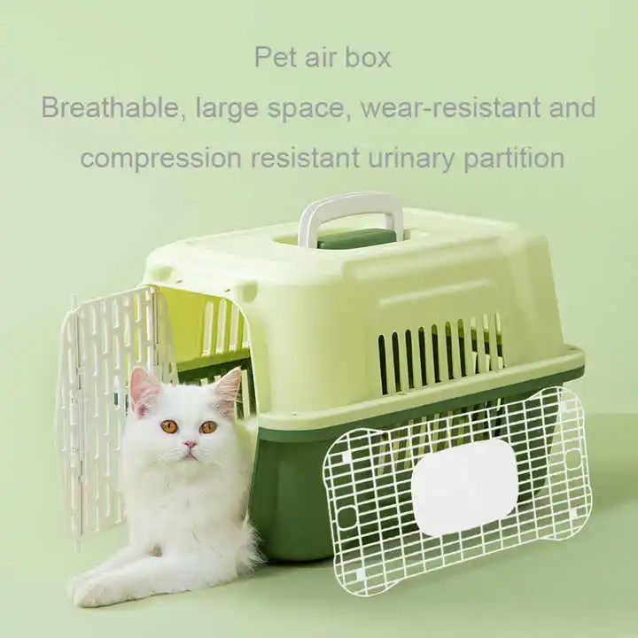 Pet Aviation Box Portable Plastic Pet Box Small And Medium-sized Pet ...