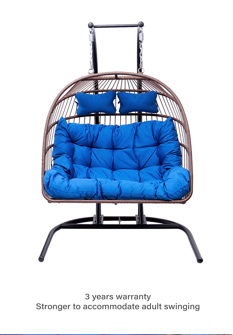 2 Person Garden Front Porch Wicker Furniture Outdoor Patio