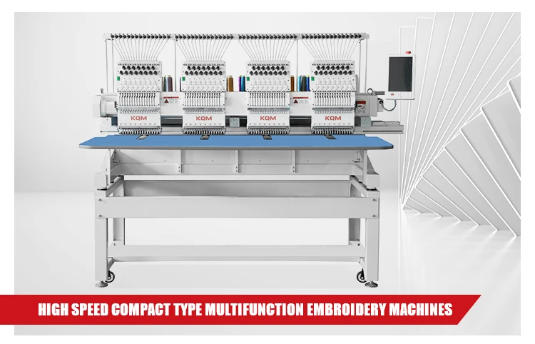 Computer Multi Needles Embroidery Machine Four Heads Embroidery Machine ...