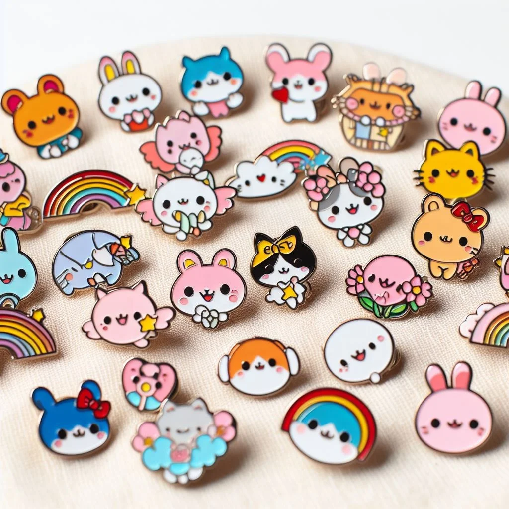 Custom Lapel Pins - Gold Plating & Hard Enamel Craftsmanship