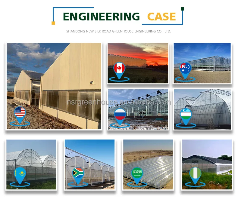 China Galvanized Steel Frame Passive Solar Greenhouse Kit - Hydroponic ...