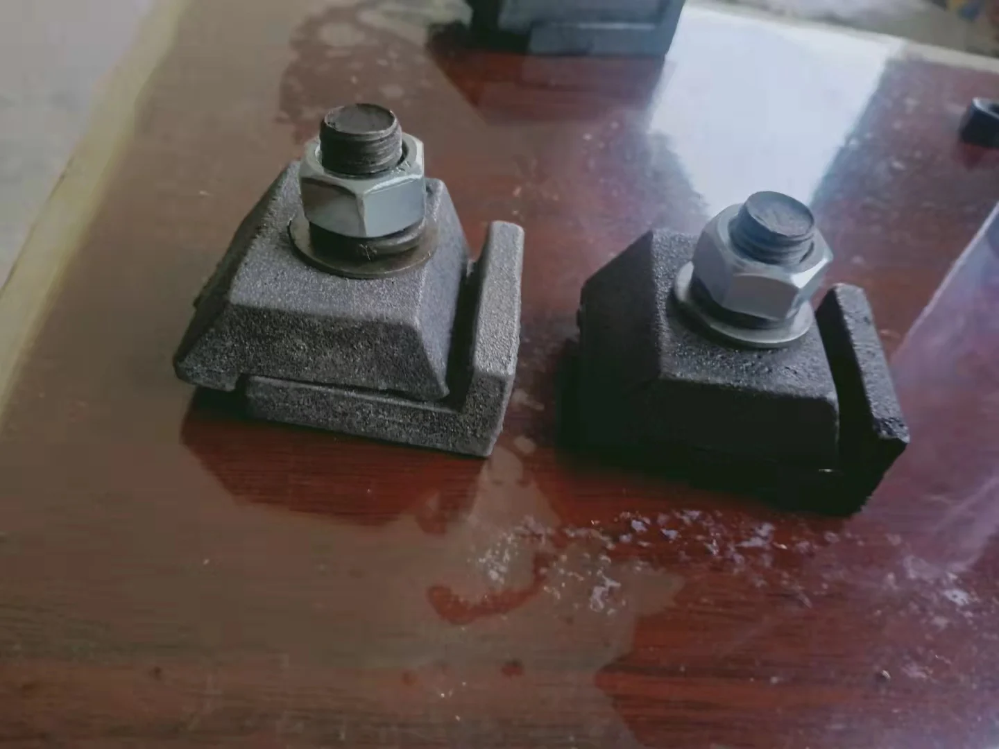 Fastening Railway Supplies Rail Clamps Crane Rail - Buy P12 P32 P50 ...