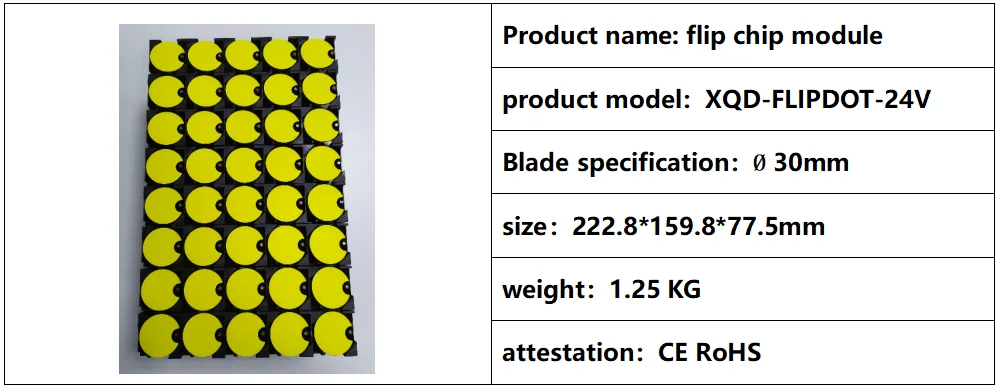 Flip Dot Display - Dual Color, Full Color, and Touchscreen