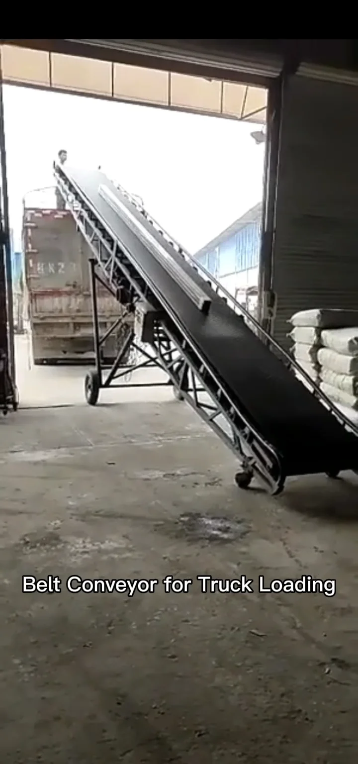 Portable Inclined Telescopic Roller Trough Type Height Adjustable ...